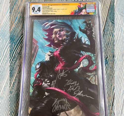 CGC SS Venom #35 автограф Artgerm Lau