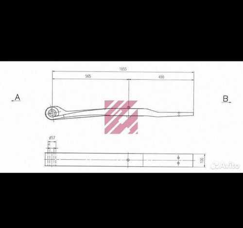Запчасти на полуприцеп schmitz