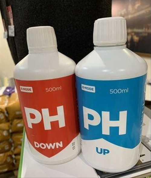 Комплект E-mode pH Down pH Up 2x500 мл