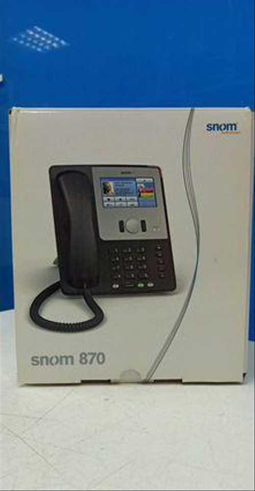 Новый Snom 870 черный