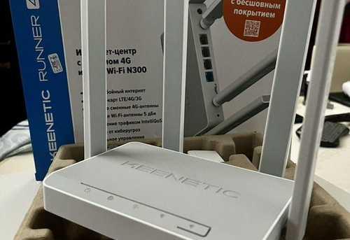 Wifi роутер 4g модем Keenetic Runner 4G