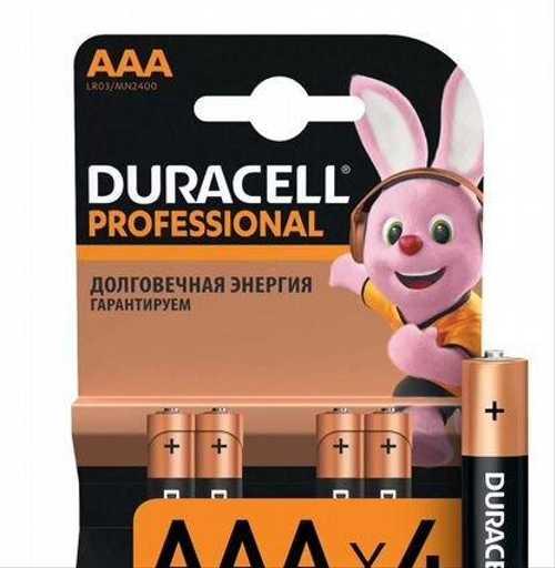 Батарейки Duracell Professional AAA,мизинчиковые