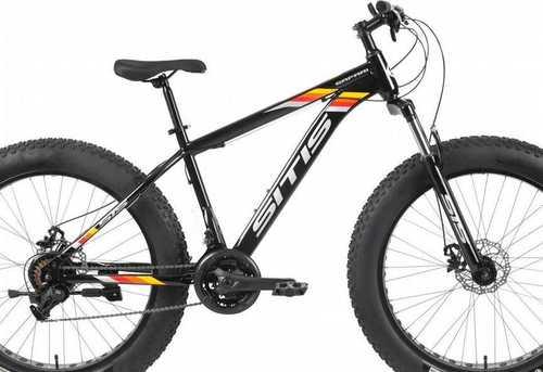 Велосипед sitis safari 26" (2023) Black-Grey-Red M