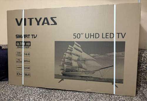 Телевизор Витязь 50",UHD 4K новый