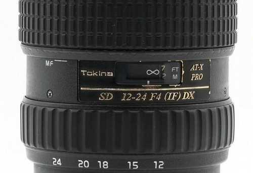 Объектив Tokina AT-X 12-24mm f/4 PRO DX для Nikon