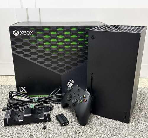 Xbox Series X 1TB Полный комплект   Допы