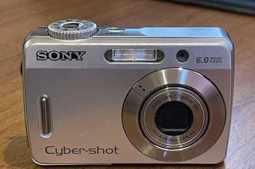 Компактный фотоаппарат sony syber shot