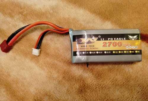 LiPo аккумулятор для радио моделей 2700 мАч