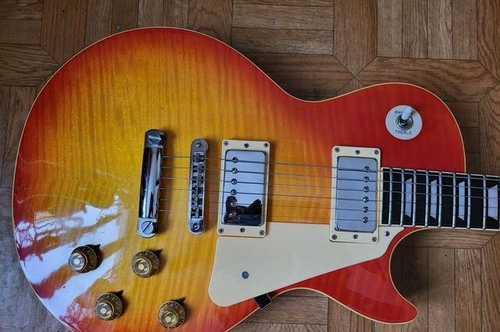 1981 Aria Pro 2 Les Paul Sunburst Cherry Япония