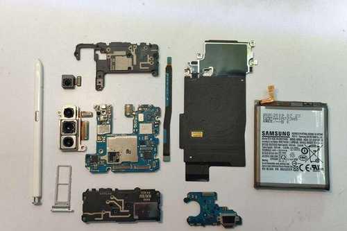 Galaxy Note 10 N970F плата, стилус, камера, акб