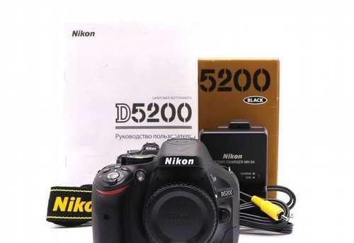 Nikon D5200 body в упаковке (пробег 895 кадров)
