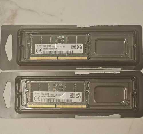 Оперативная память ddr5 32gb (2х16gb) 5600 ноутбук