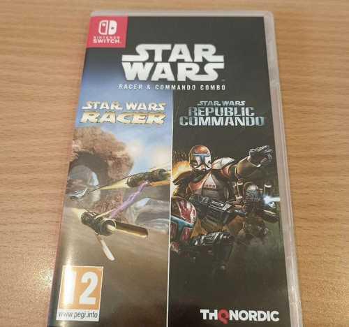 Star Wars Republic Commando & Racer 2 в 1 switch