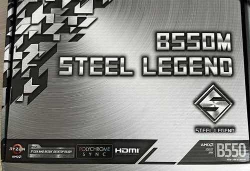 Материнская плата AsRock B550M steel Legend