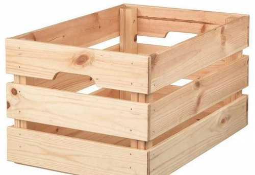 Ящик деревянный IKEA из сосны