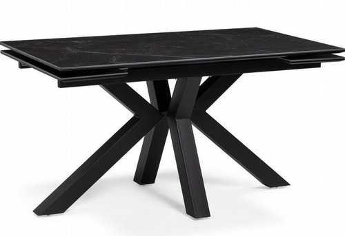 Керамический стол Бронхольм 140(200)х80х77 черный