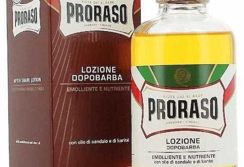 Proraso avter shave red (лосьон после бритья)