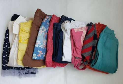 Детская одежда для девочки 116 пакетом