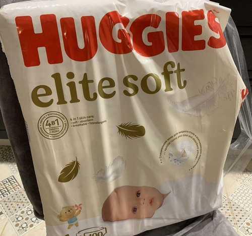 Подгузники huggies elite soft 1