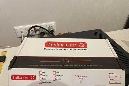 USB кабель Tellurium Q Black USB (A to B) 1.0m