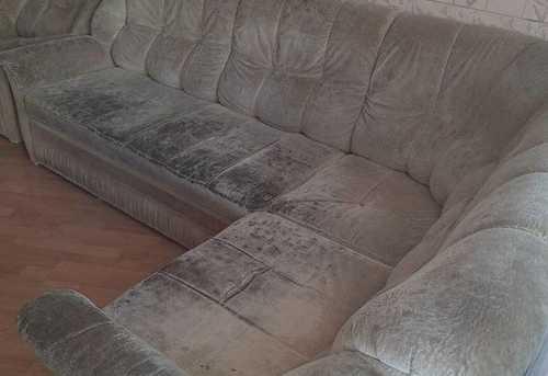 Мягкая мебель угловой диван бу