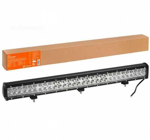 Airline aled052 Фара светодиодная (балка) двухрядная, 60 LED комбинир. свет, 180W, (710х78х65) 12/24