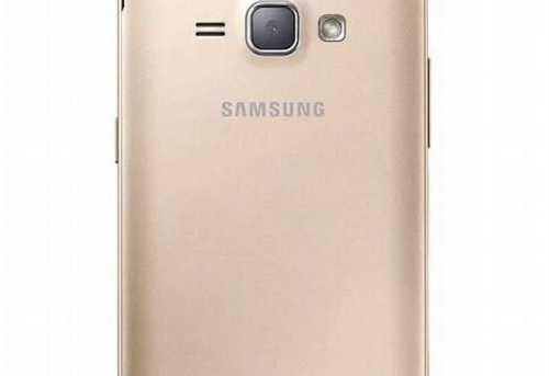 Задняя крышка Samsung Galaxy J1 2016 золотая