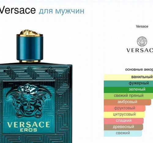 Аромат versace Eros 50 мл