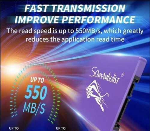 Новые SSD 120gb/256gb/512gb