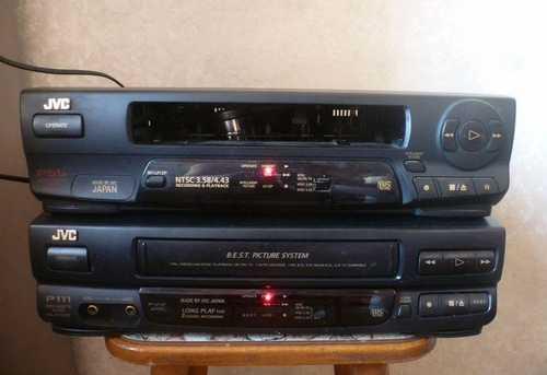 JVC HR-P51A+ JVC HR-P111EE VHS 2 шт.Made In Japan