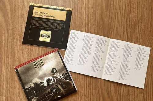 CD музыкальный компакт диск коллекционный rush