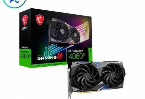 Видеокарта RTX4060Ti 8GB MSI gaming X