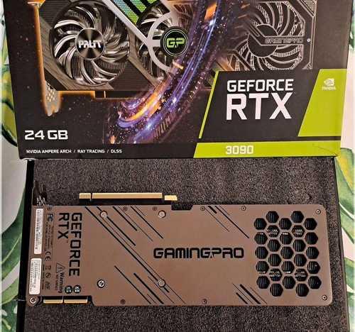 Видеокарта palit rtx 3090