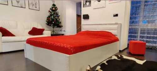 Кровать " монако " 1.6 м с матрасом