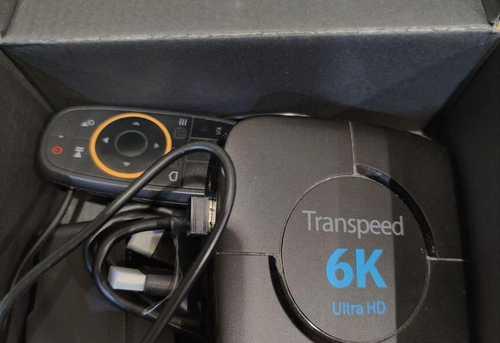 SMART tv приставка transpeed 6k