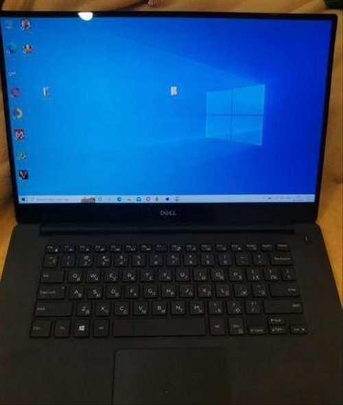 Ноутбук dell XPS 9550 4k