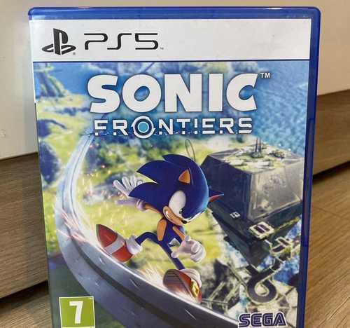 Диск для ps5 sonic frontiers Соник