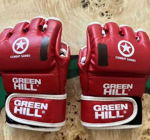 Перчатки мма Green hill Combat Sambo