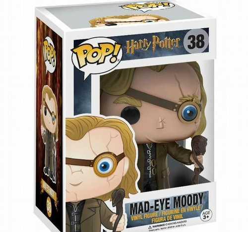 Funko Pop Mad-eye Moody 38 Harry Potter