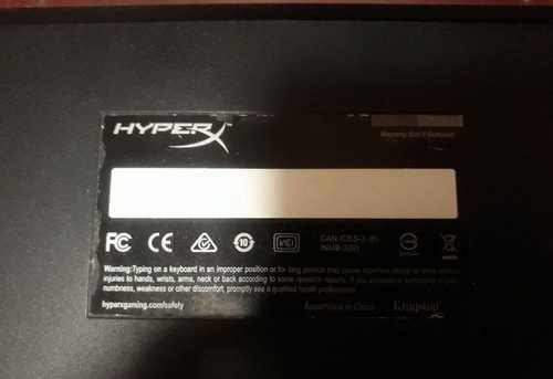 Игровая клавиатура HyperX Alloy fps RGB black