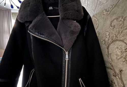 Дубленка женская Zara
