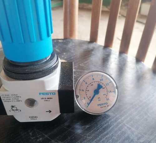 Регулятор давления воздуха festo LR-1/2-D-12-midi