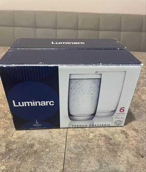 Luminarc бокалы стаканы как новые