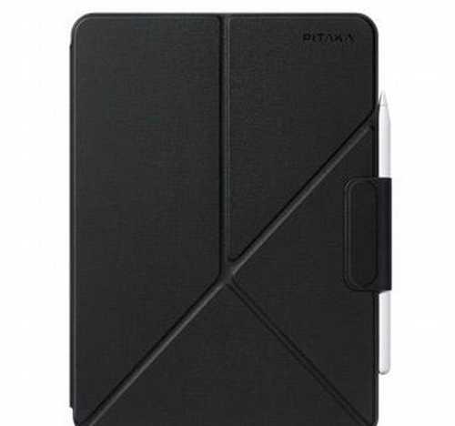 Чехол pitaka Folio 2 iPad mini 6 & 7, чёрный