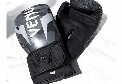 Боксерские перчатки venum army grey