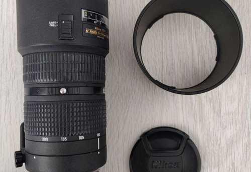 Nikon ED AF Nikkor 80-200mm f2.8D - Japan