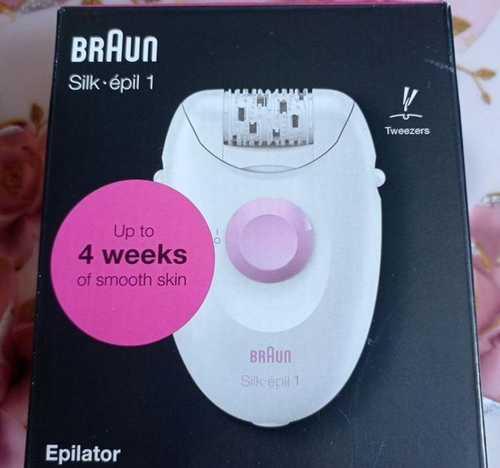 Эпилятор Braun silk epil 1 Новый