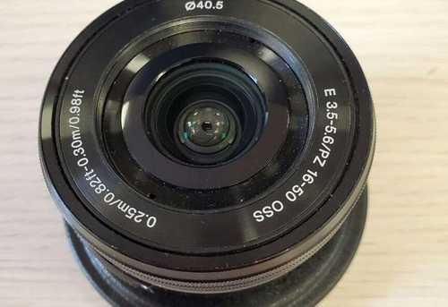 Объектив Sony 16-50mm f/3.5-5.6 (selp1650), черный