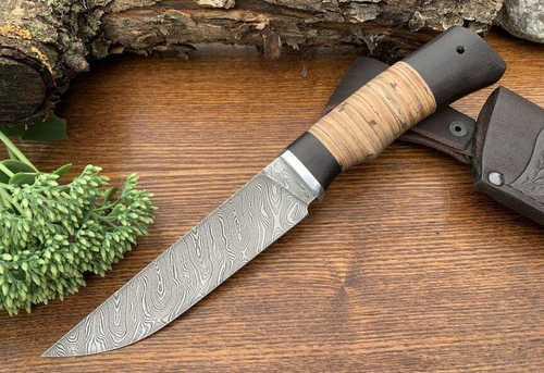 Охотничий универсальный нож ручной работы