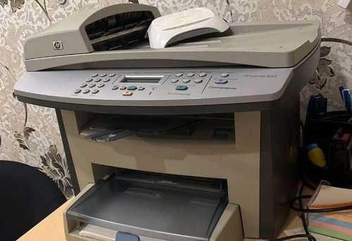 Принтер со сканером hp laserjet 3052